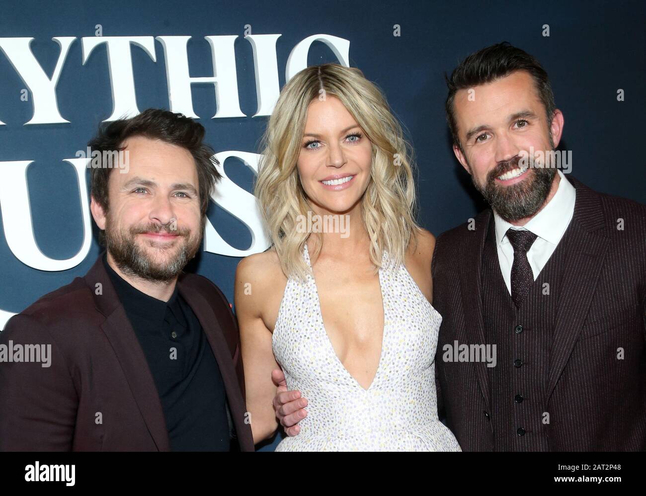 Hollywood, California, USA. 29th Jan, 2020. Charlie Day, Kaitlin Olson ...