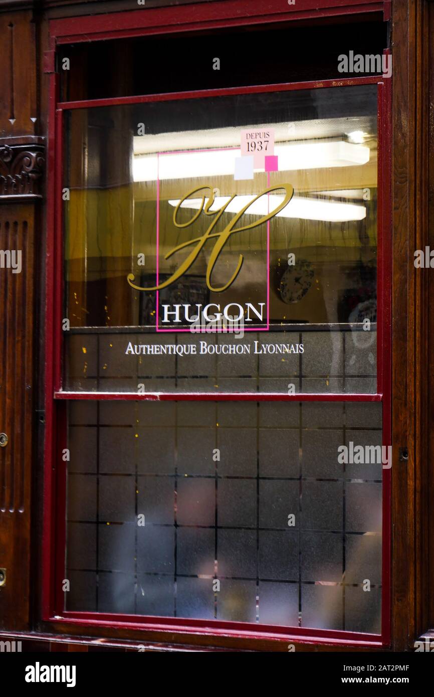 Chez Hugon, traditional Lyons bouchon, Lyon, Rhone, AURA Region, France ...