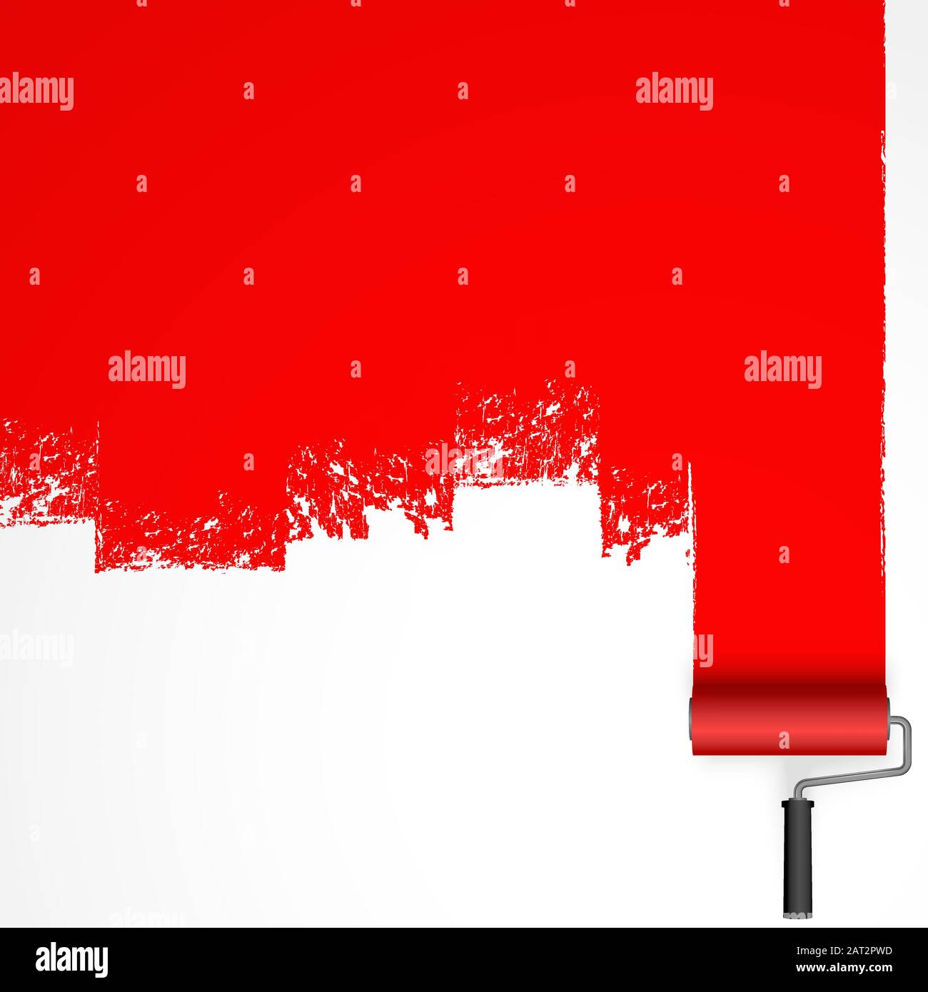 Red paint wall Stock Vector Images - Alamy