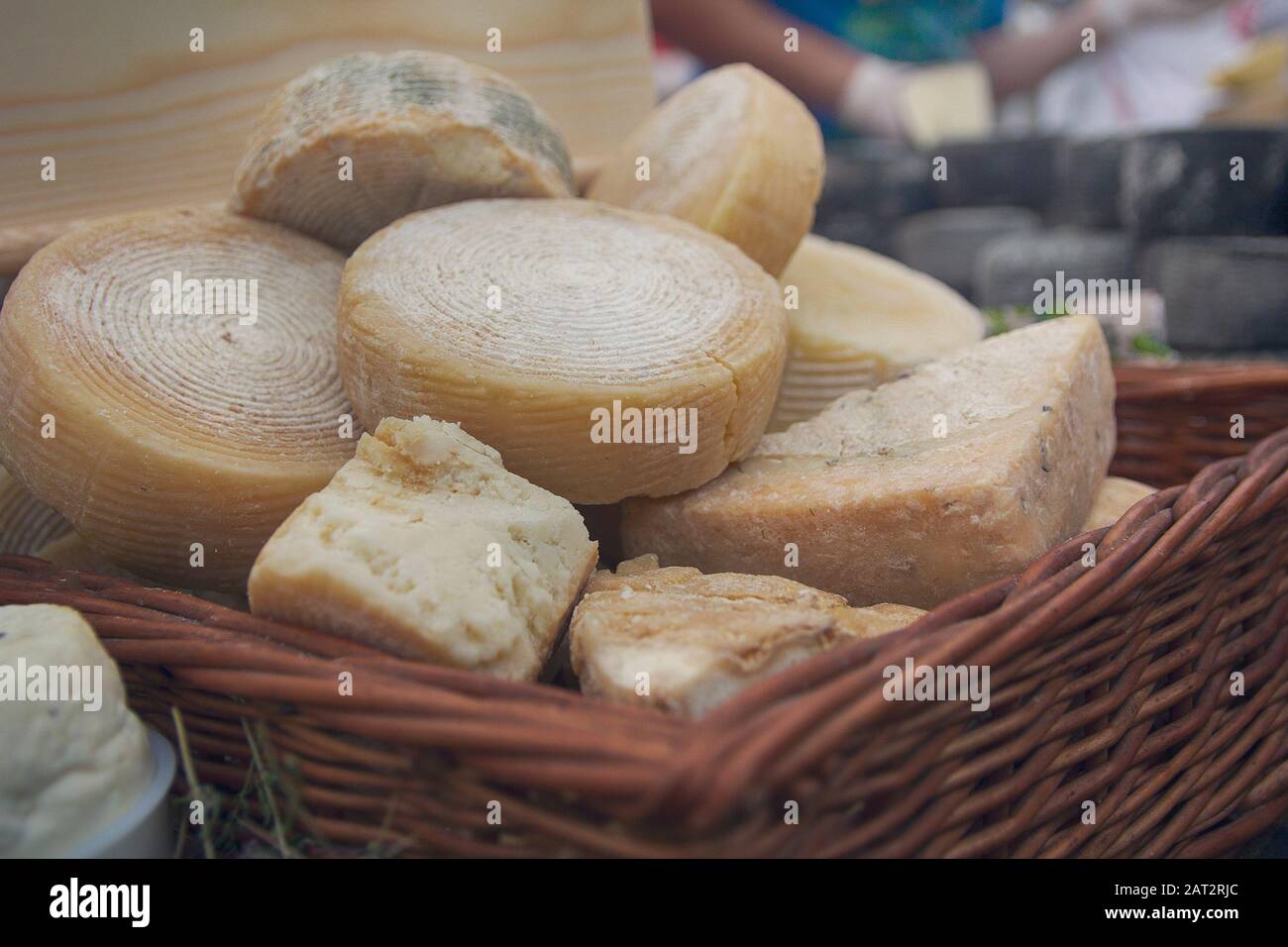 Various cheese product grocery store hi-res stock photography and ...
