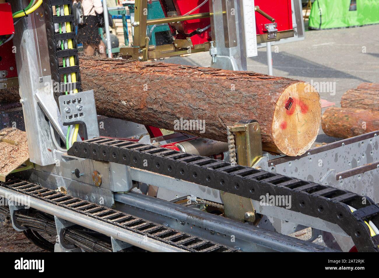 Inside a sawmill hi-res stock photography and images - Alamy