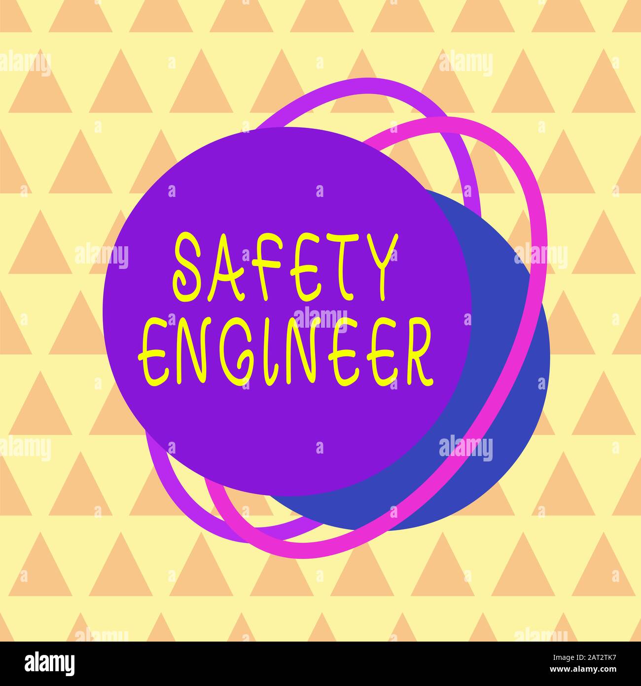 Writing note showing Safety Engineer. Business concept for ...