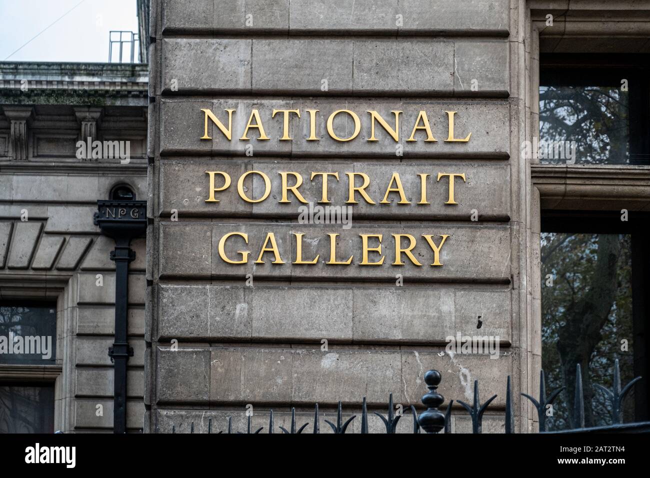 London / UK - Dec 01, 2019: National Portrait Gallery housing a ...