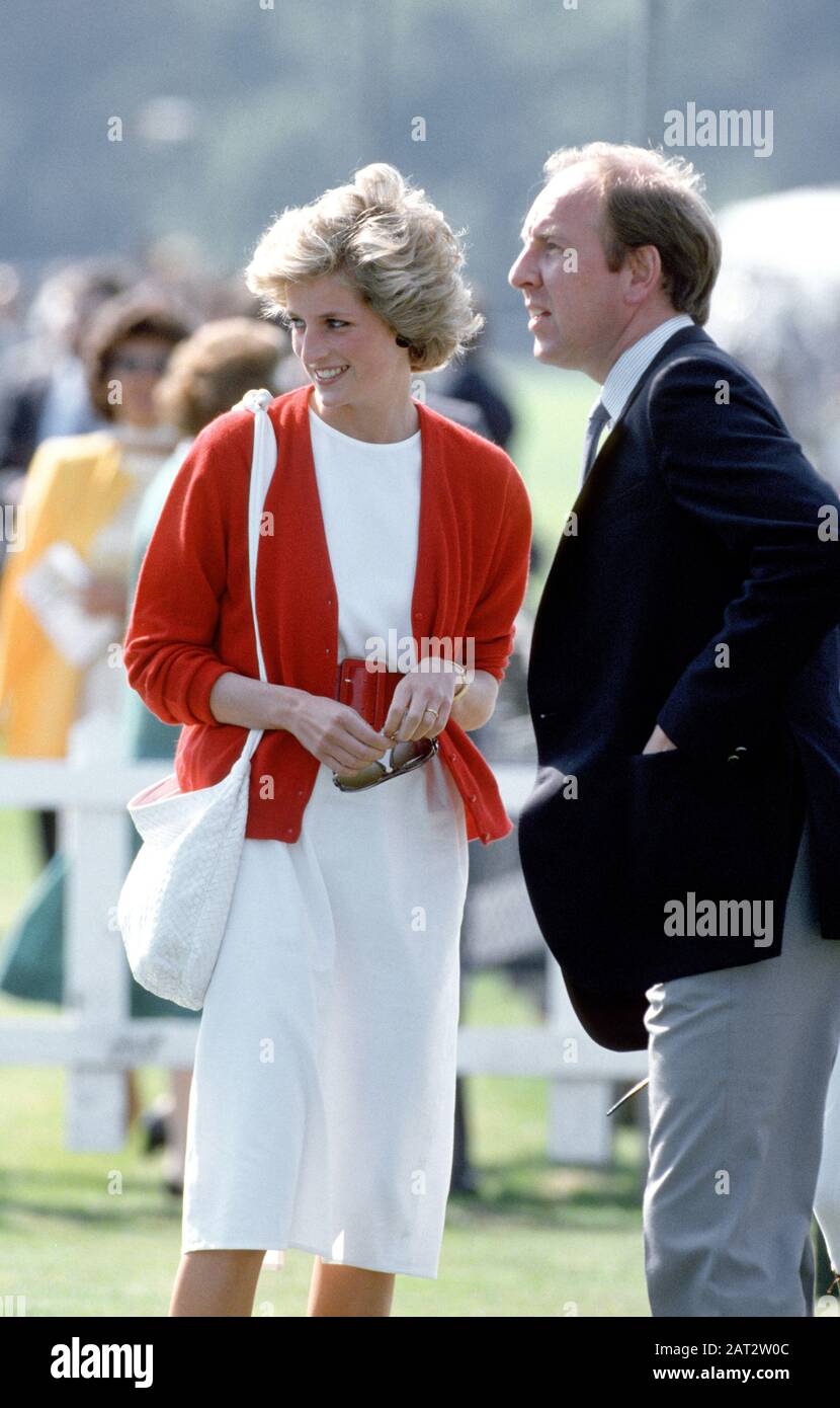 Princess Diana Guards Polo Club High Resolution Stock Photography and ...