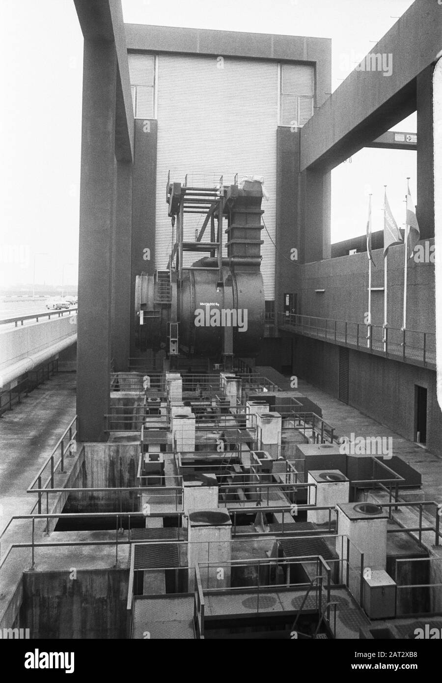 Largest pumping station Black and White Stock Photos & Images - Alamy