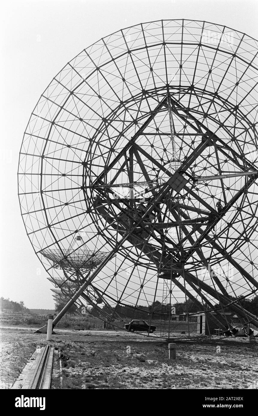 Largest synthesis radio telescope in the world in Westerbork overview ...