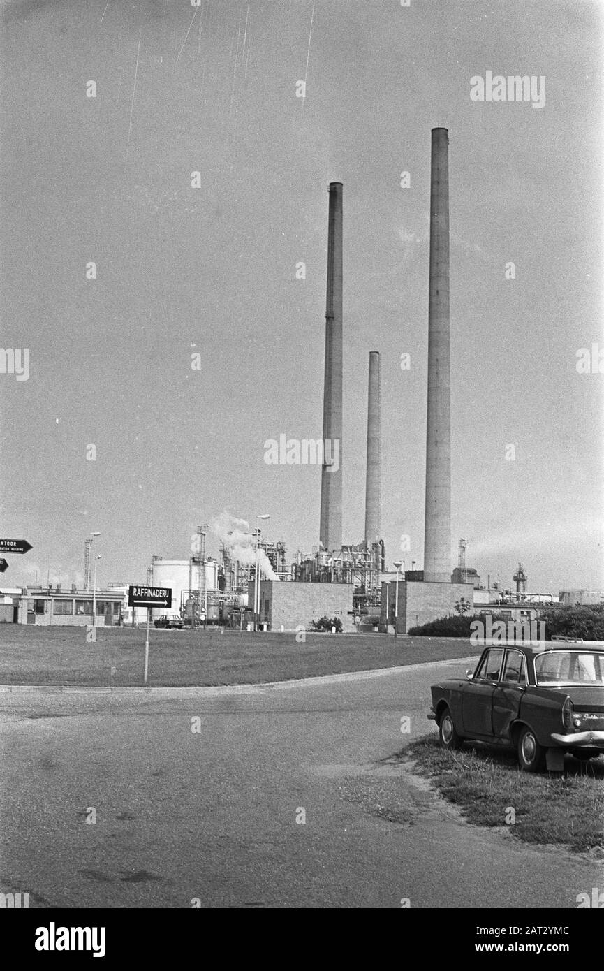 Gulf refinery, Rozenburg Date: August 17, 1971 Location: Rozenburg ...