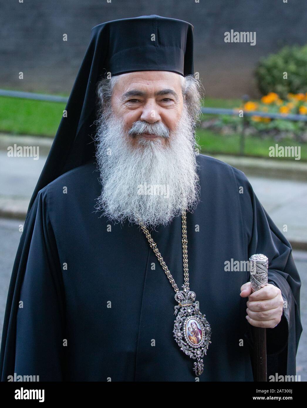 Patriarch Theophilos III of Jerusalem, 141st primate of the Orthodox ...