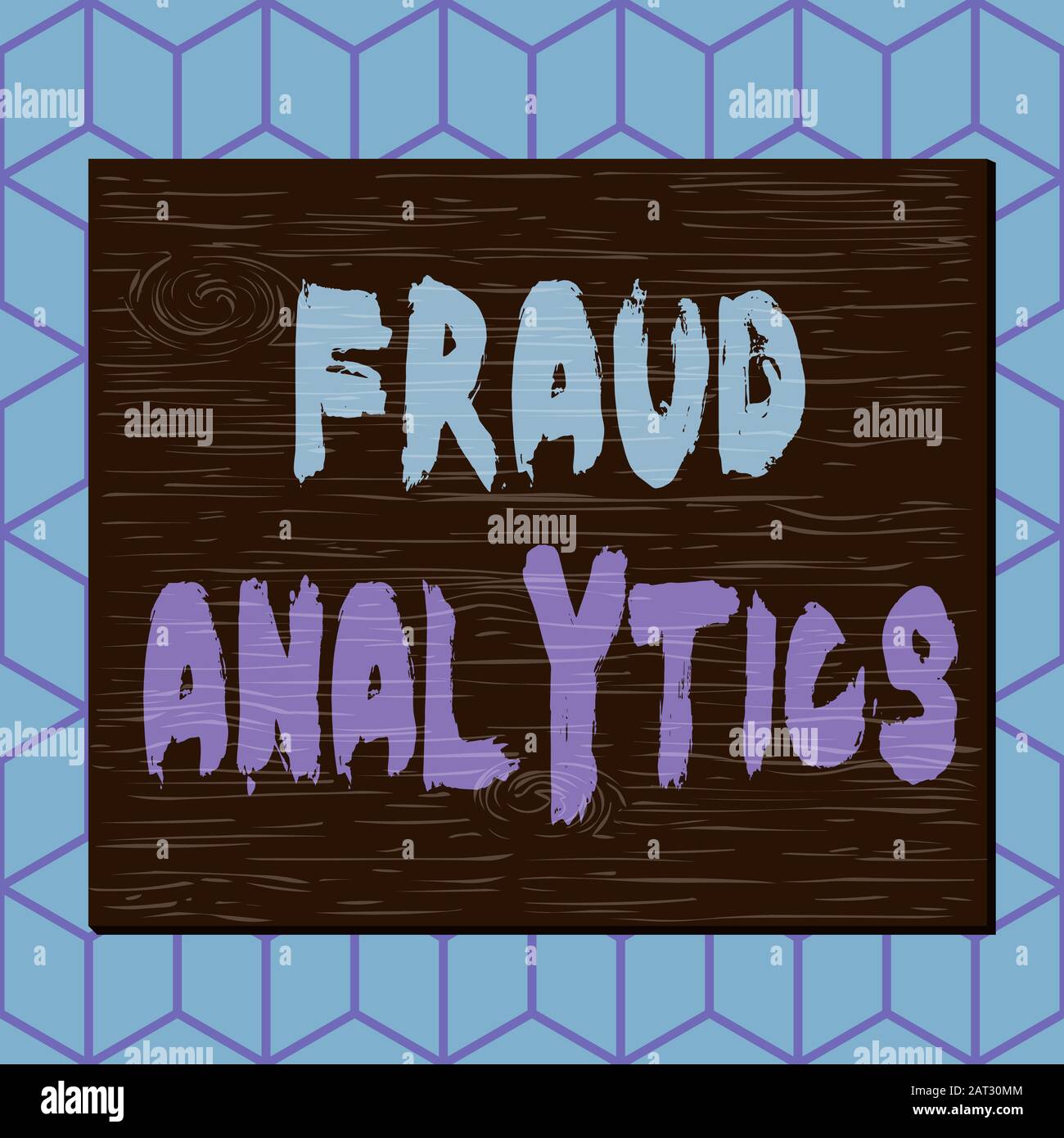 Writing note showing Fraud Analytics. Business concept for ...