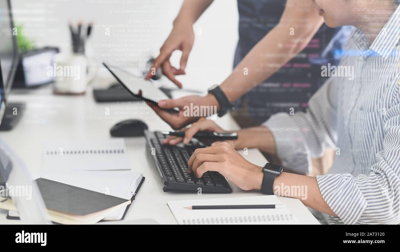 Programmer team hi-res stock photography and images - Alamy