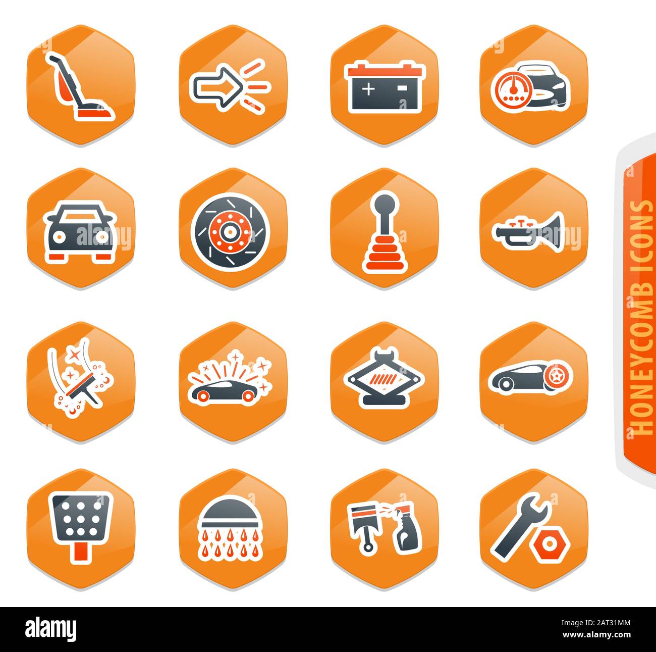 Car glass cleaner Stock Vector Images - Alamy