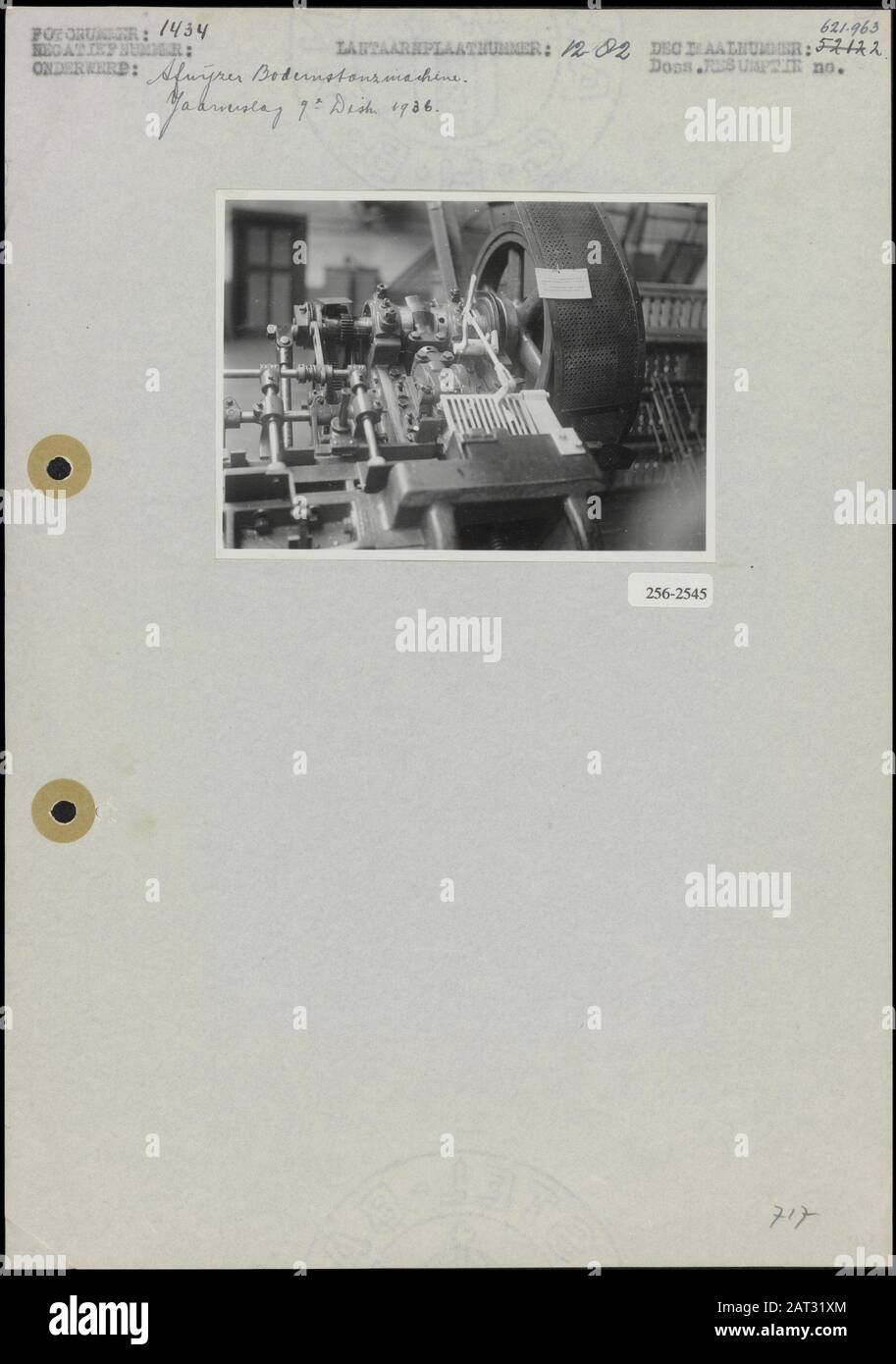 Hand mark of a bottom distener Date: undated Keywords: security, hand ...