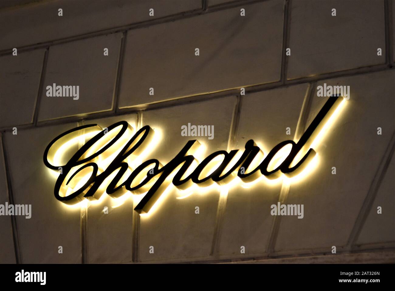 Chopard sign hi-res stock photography and images - Alamy