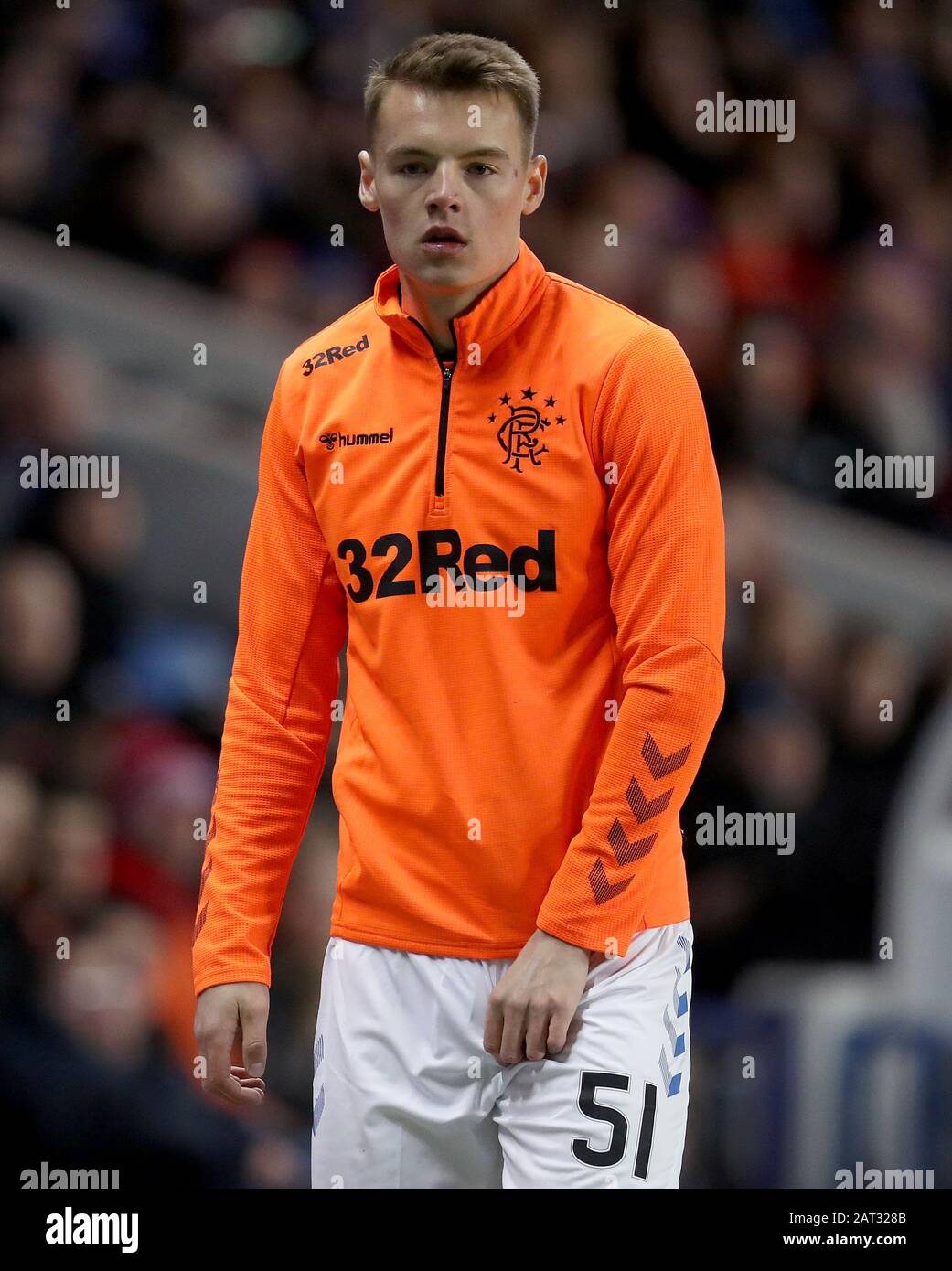 Rangers' Lewis Mayo Stock Photo - Alamy