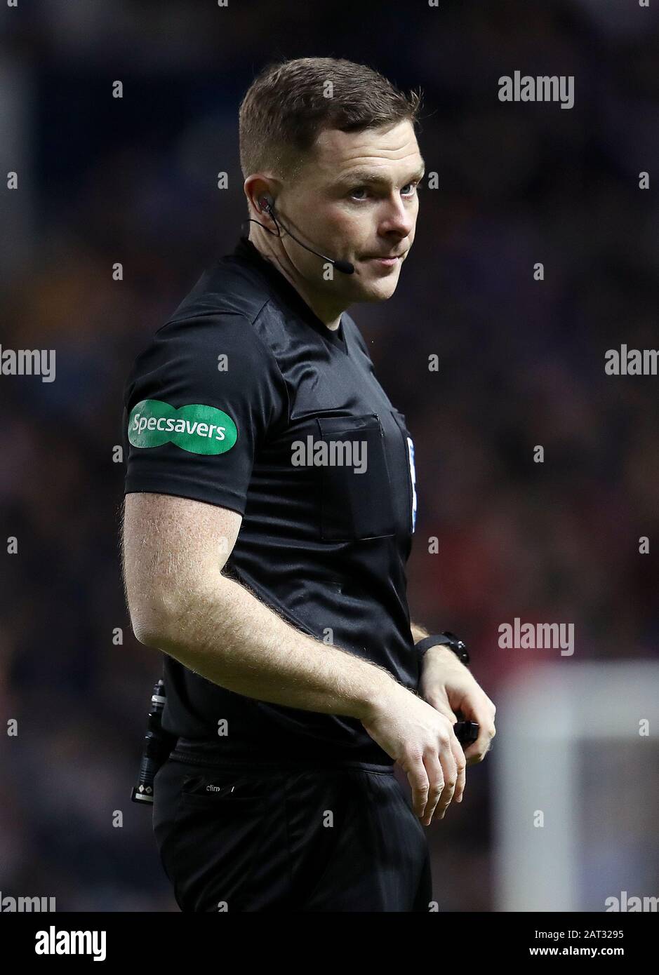 Match referee John Beaton Stock Photo - Alamy