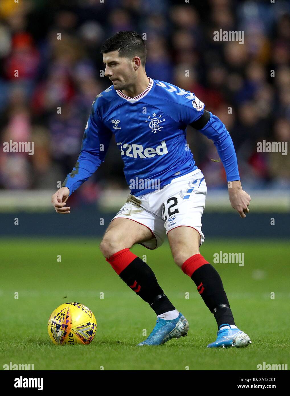 Rangers' Jordan Jones Stock Photo - Alamy