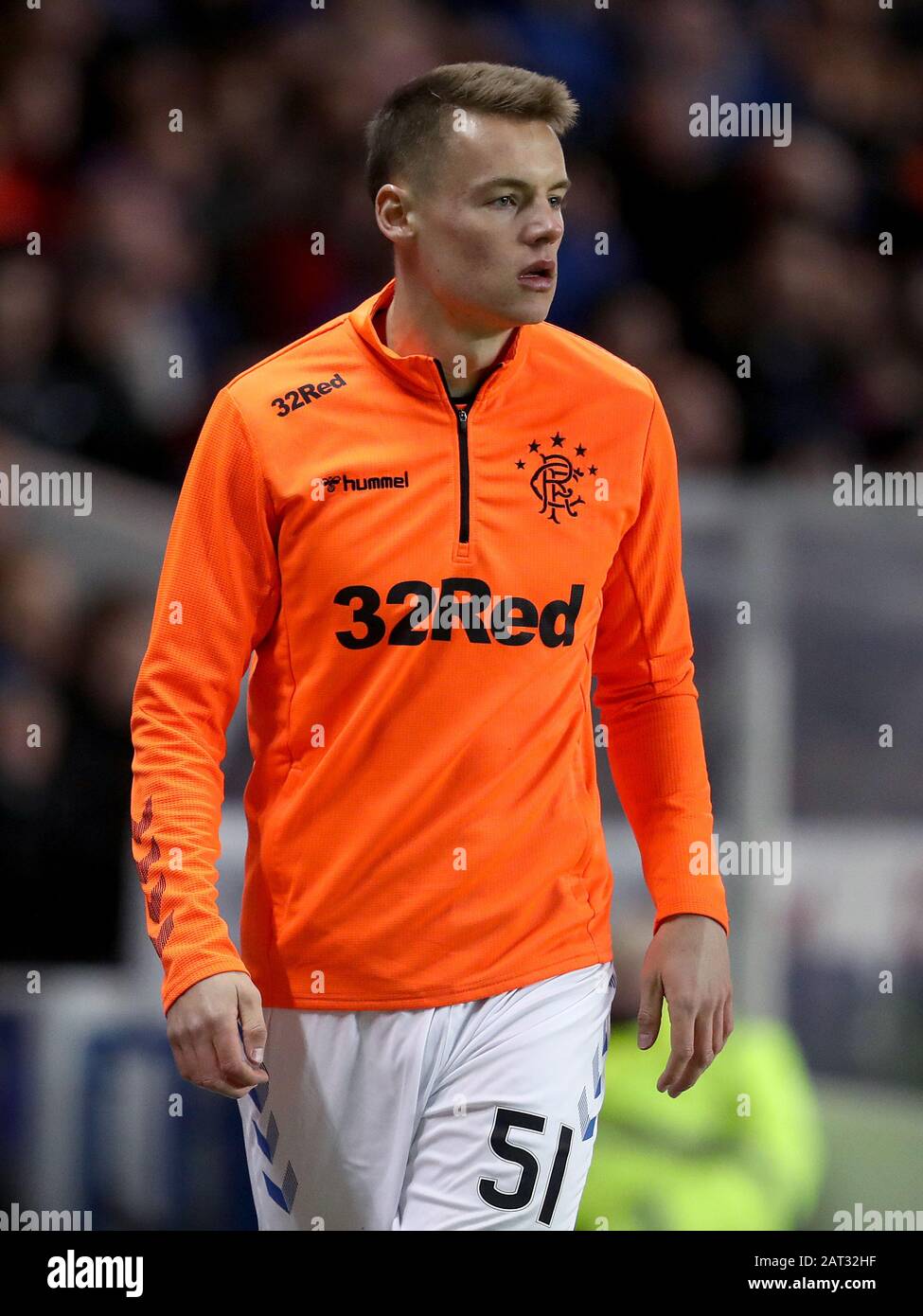 Rangers' Lewis Mayo Stock Photo - Alamy