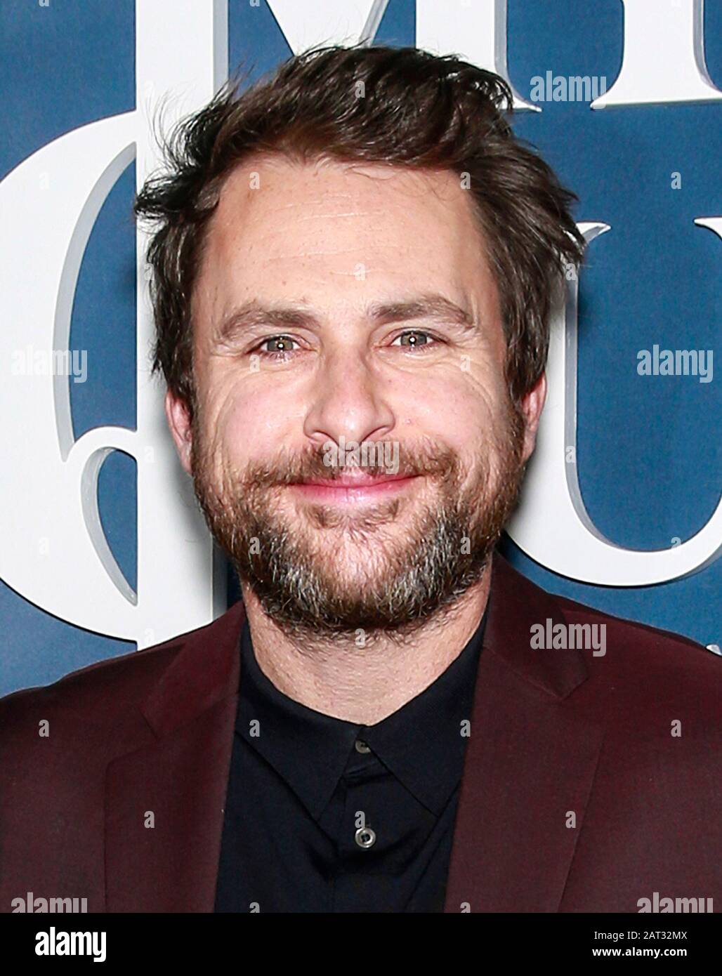 Los Angeles, CA - January 29, 2020: Charlie Day attends the premiere of ...