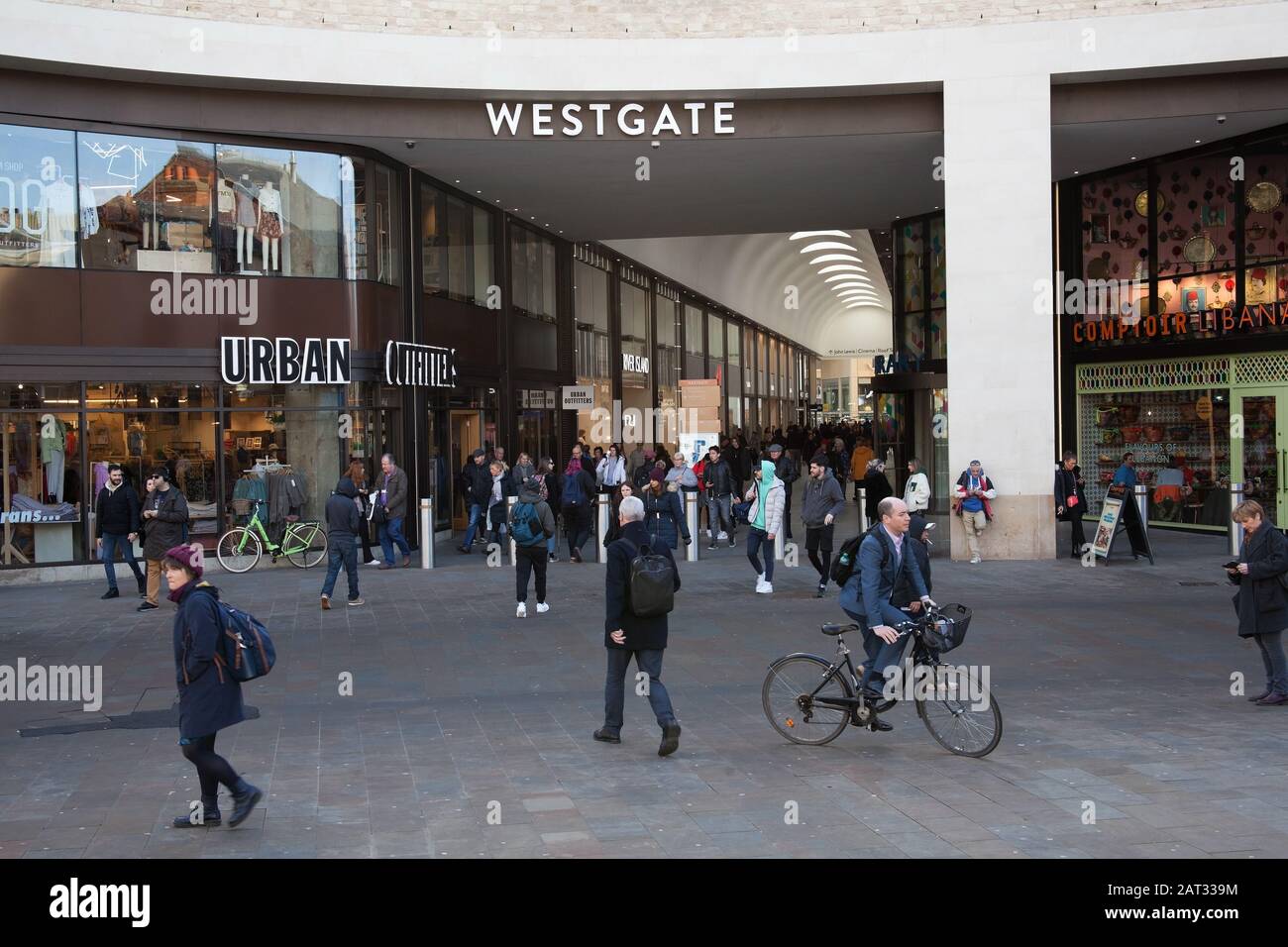 The Westgate Shopping Centre in Oxford, UK Stock Photo - Alamy