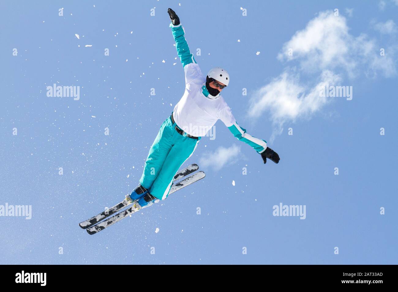 Aerials ski hi-res stock photography and images - Alamy