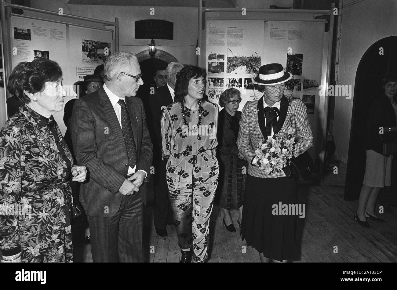 Her Majesty opens exhibition The world of Anne Frank in the Westerkerk ...
