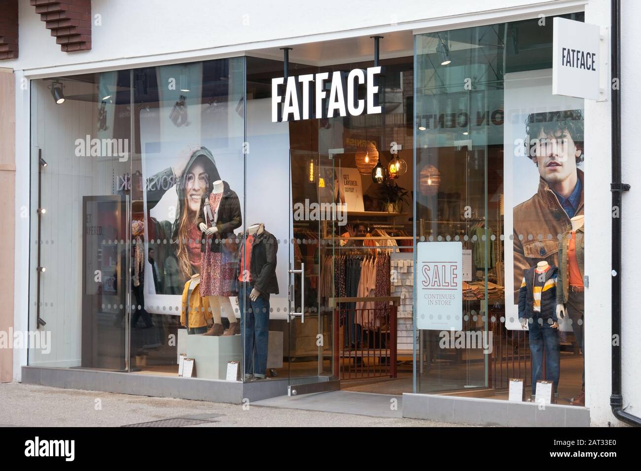 Fat Face Logo High Resolution Stock Photography and Images - Alamy