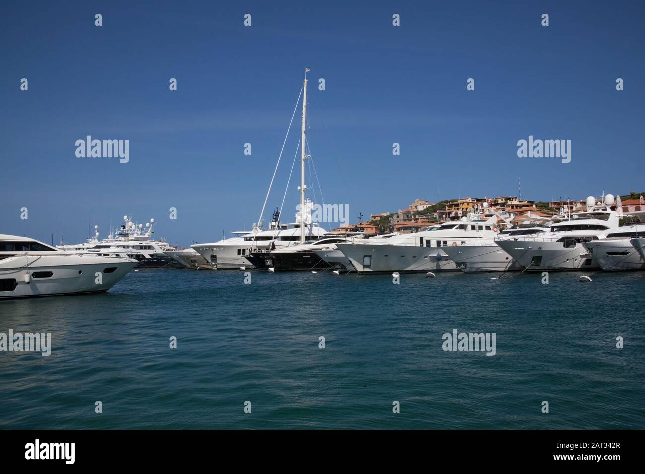 Porto cervo yacht hi-res stock photography and images - Alamy