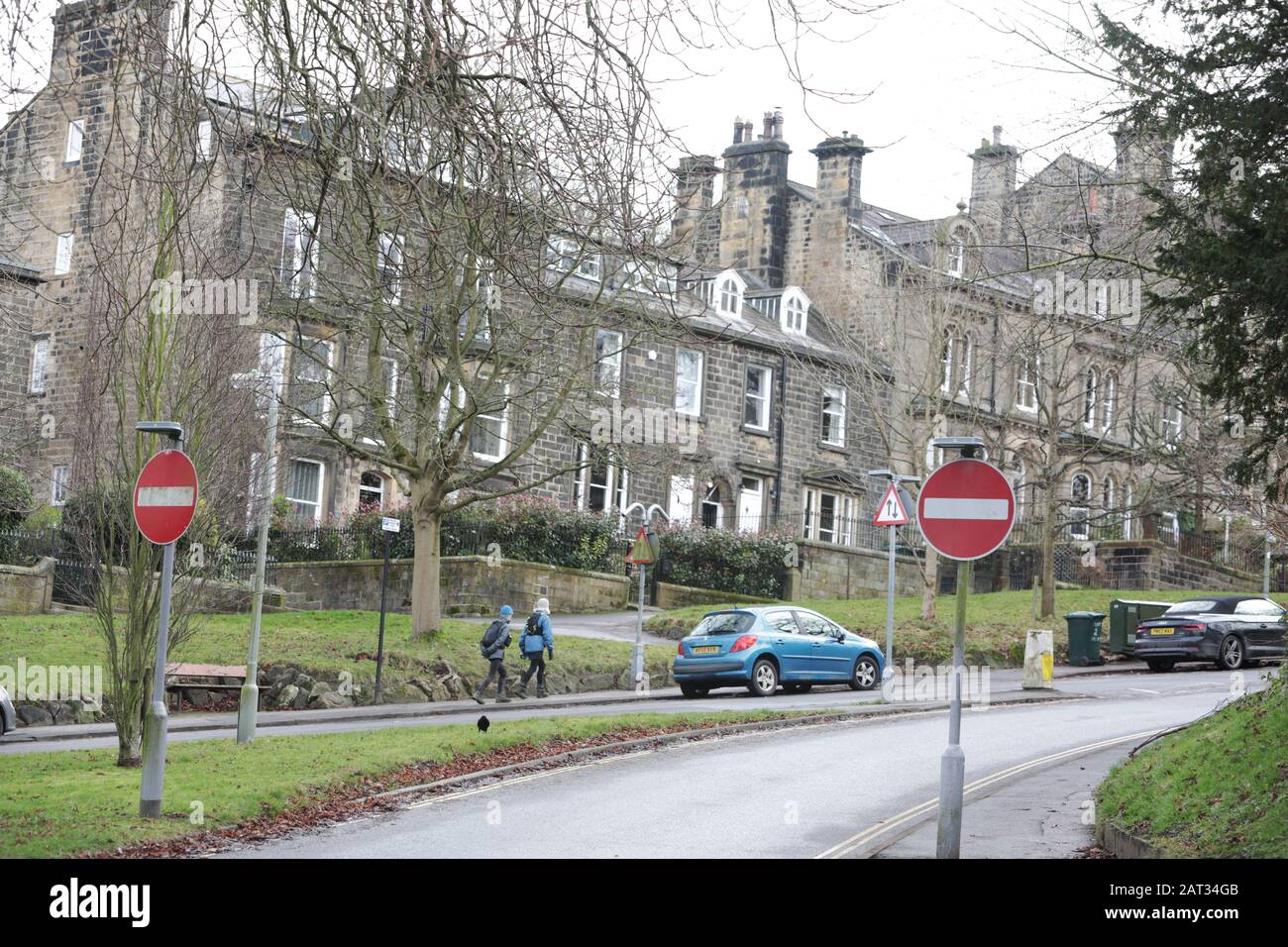 Ilkley, West Yorkshire, UK Stock Photo - Alamy