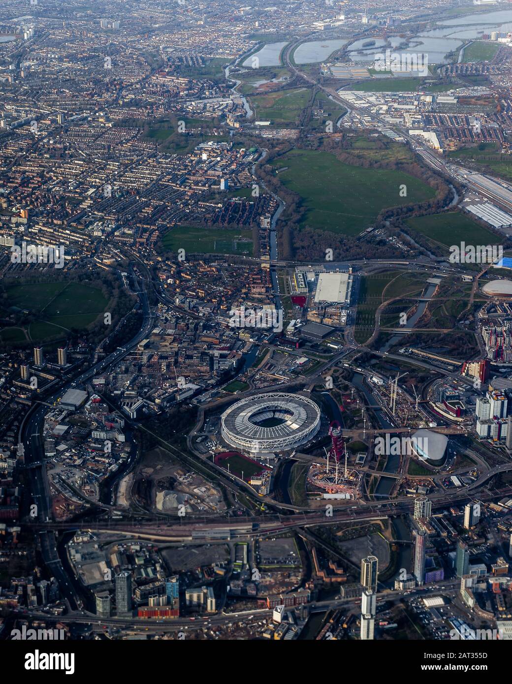 Aerial view of London Stock Photo - Alamy