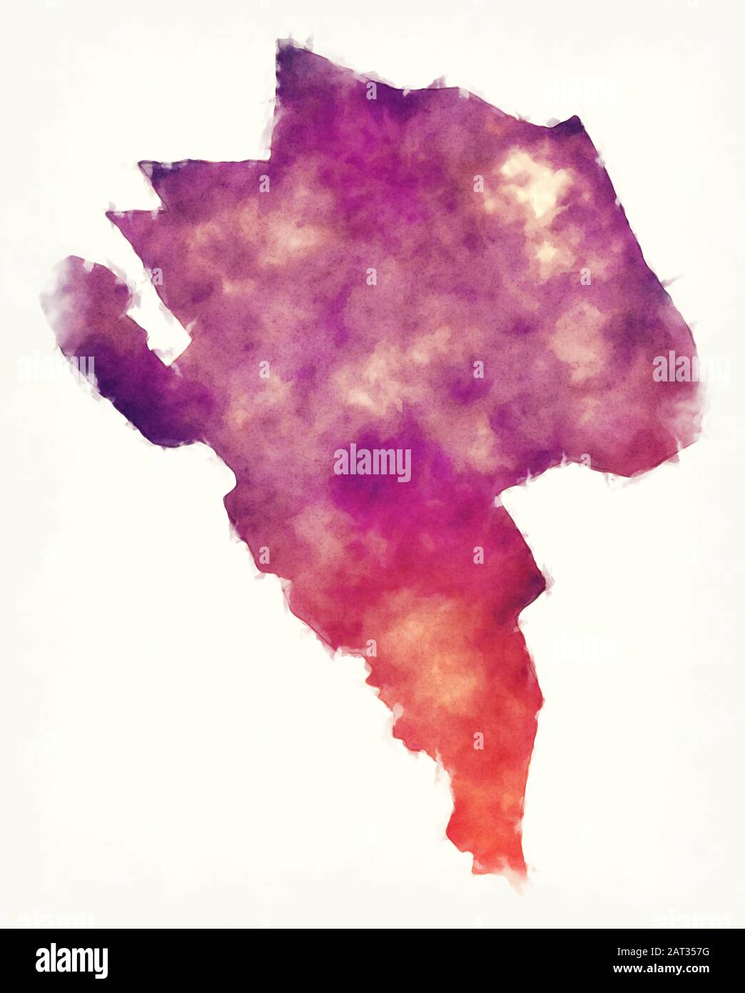 Saint barthelemy map hi-res stock photography and images - Alamy