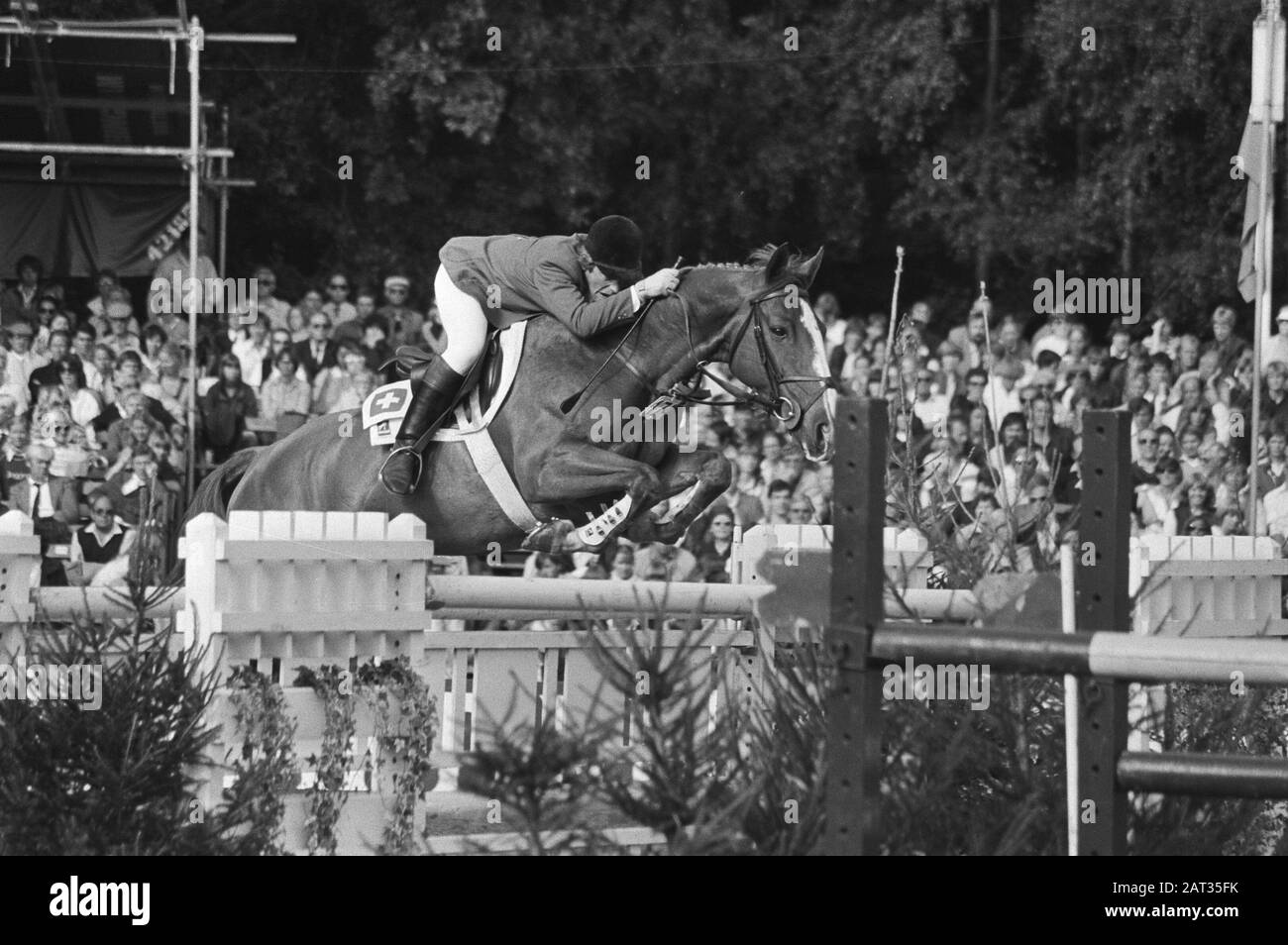 CHIO Rotterdam Henk Nooren in action Date: 23 August 1981 Location ...