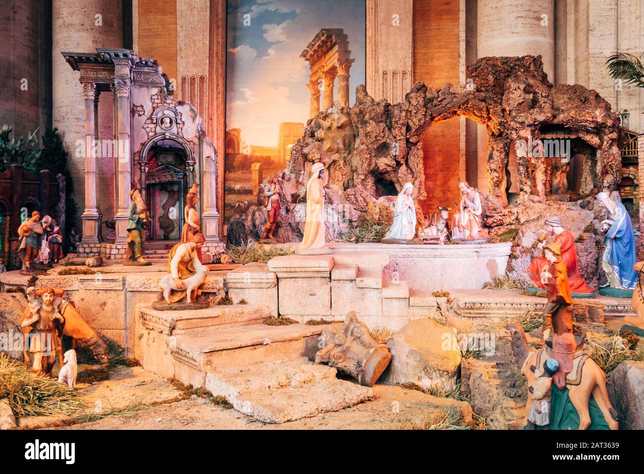 Church rome nativity jesus hi-res stock photography and images - Alamy