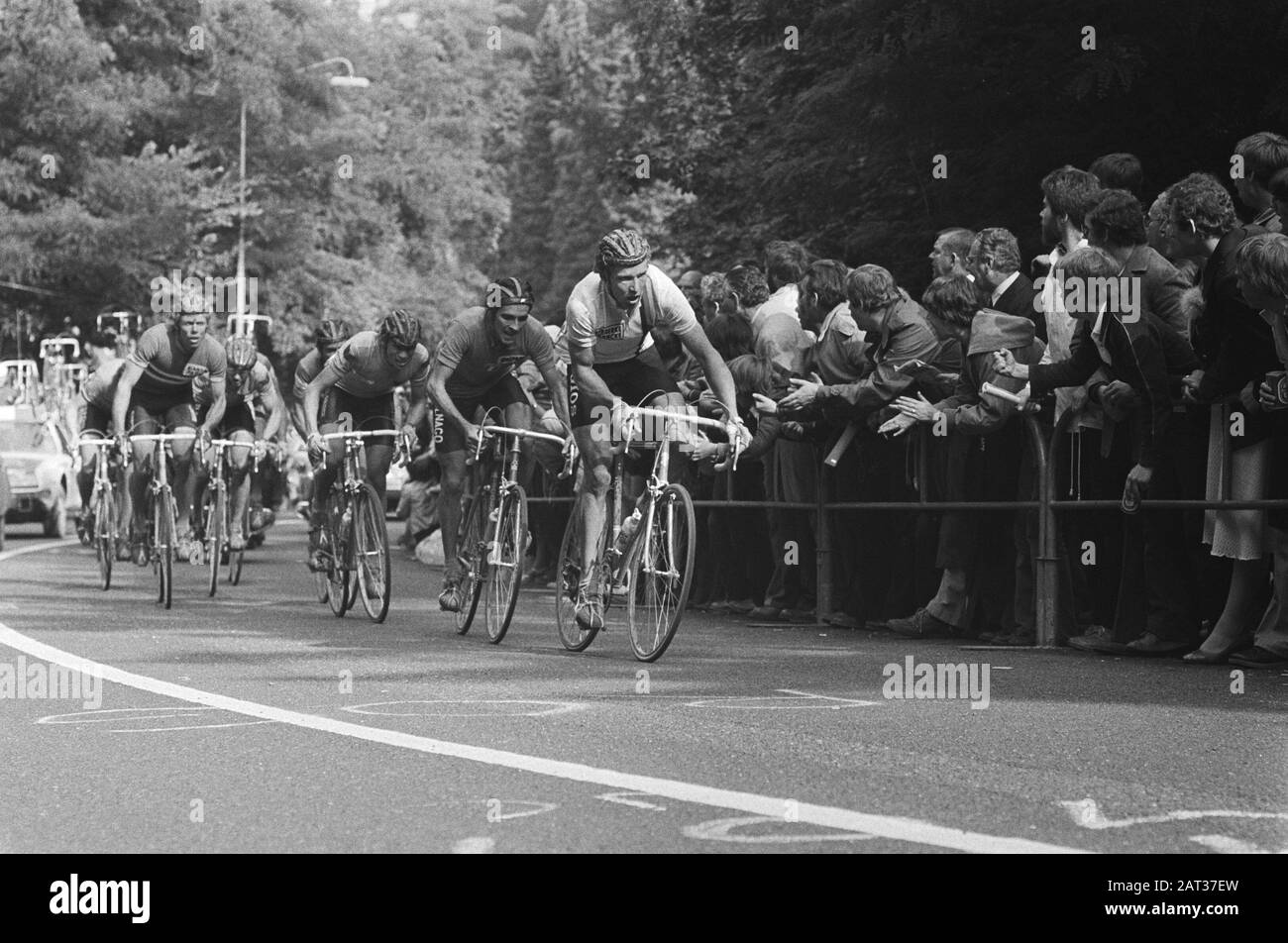 World Cycling Championships 1979 Valkenburg Men's pros; Thurau leads an ...