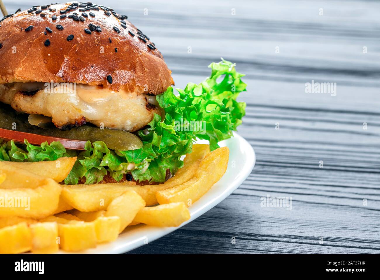 Grill cheese burger hi-res stock photography and images - Alamy