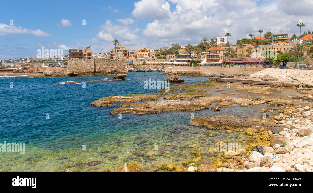 A UNESCO World Heritage Site, the Old Town of Byblos displays a ...