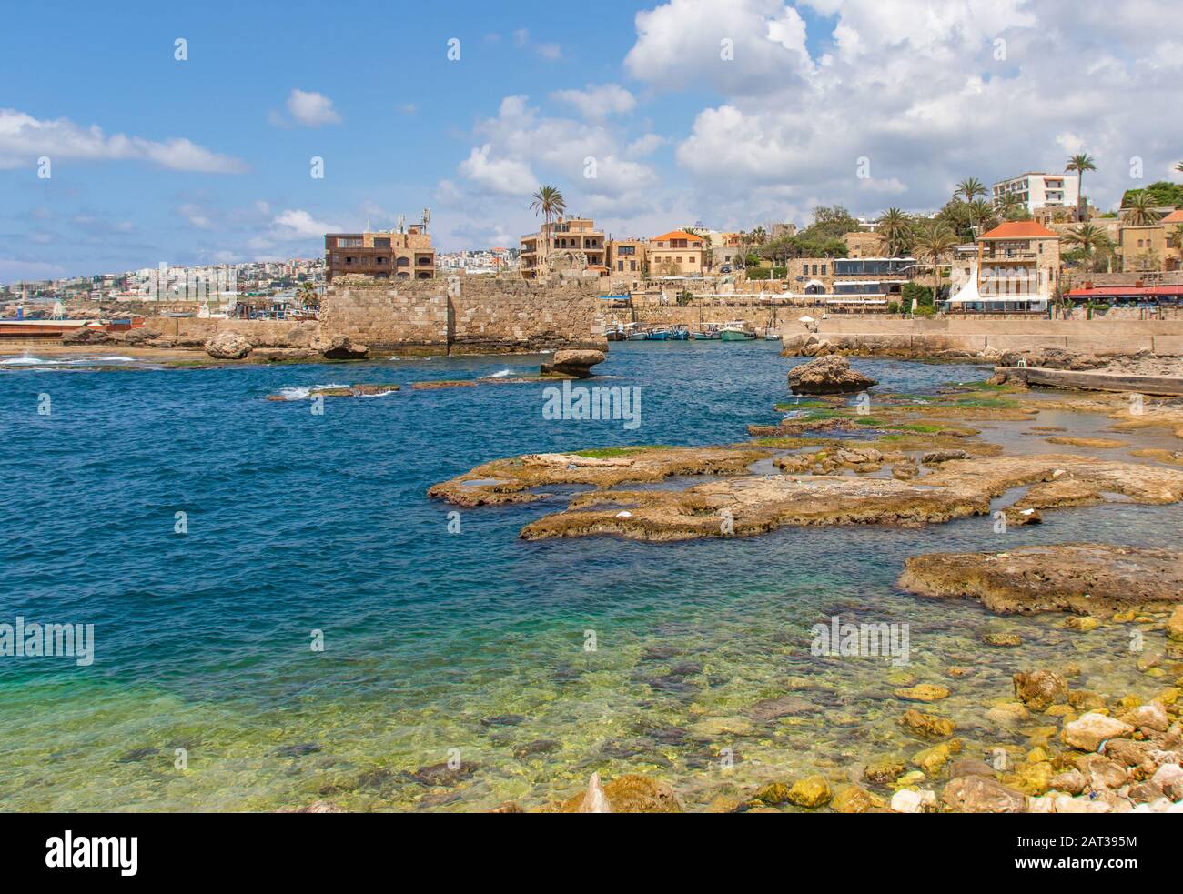 A UNESCO World Heritage Site, the Old Town of Byblos displays a ...