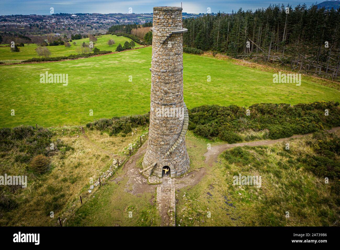 Leadmines, smelting tower Stock Photo - Alamy