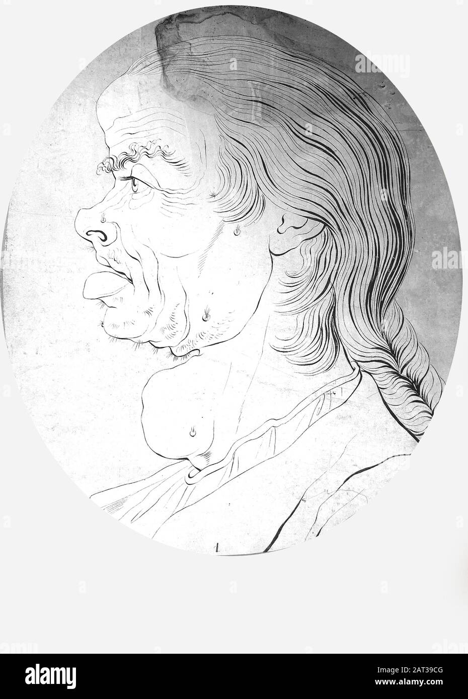 Ugliest Ugliness - Physiognomic lexicon 18 th century Stock Photo - Alamy