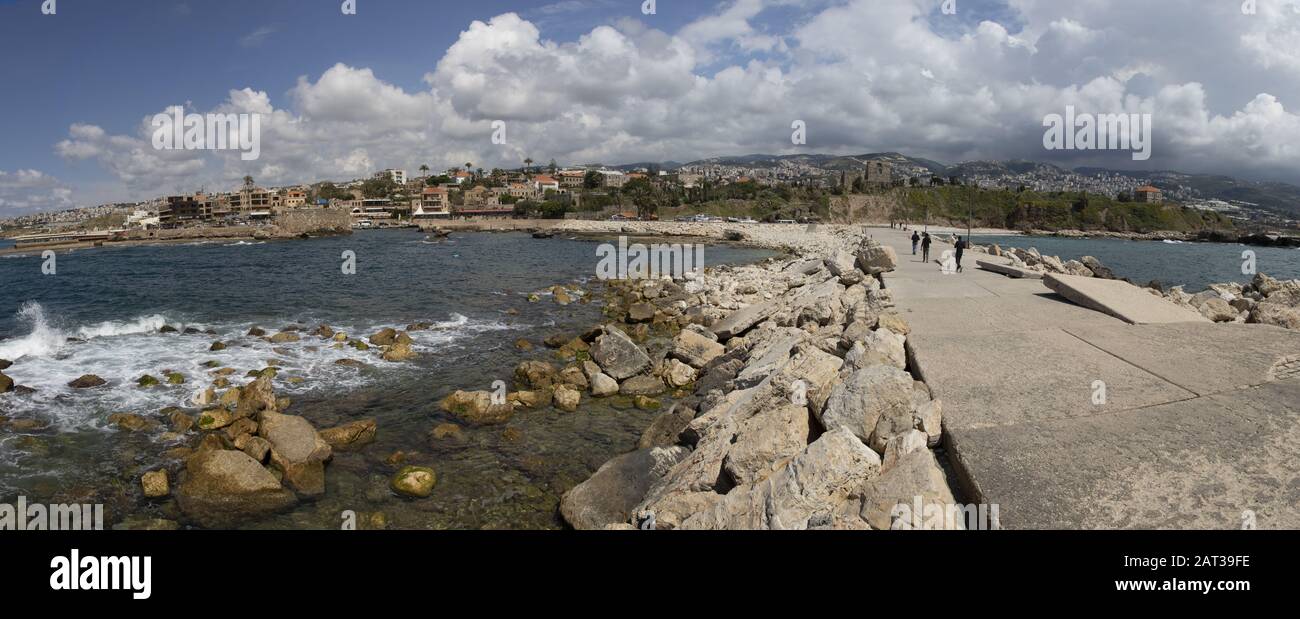 A UNESCO World Heritage Site, the Old Town of Byblos displays a ...