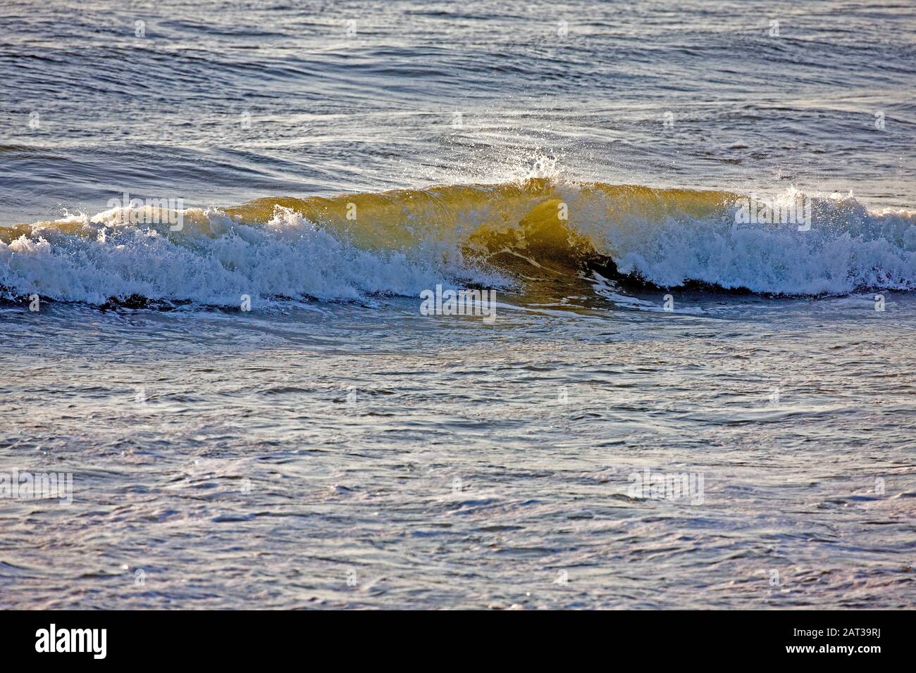 Waves in Atlantic Ocean, Cape Cross in Namibia Stock Photo - Alamy