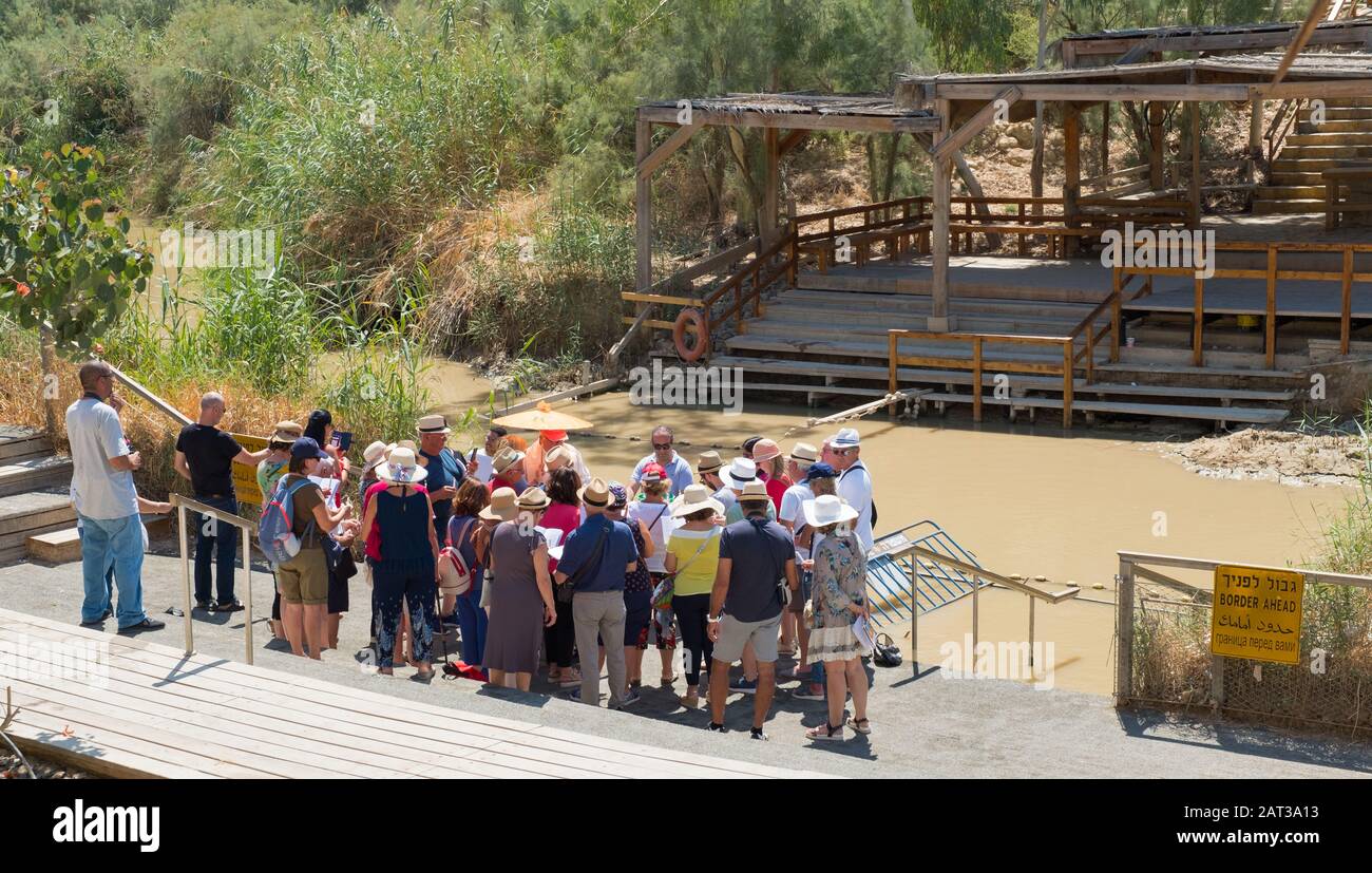 Qasr al-Yahud, Baptismal Site of Jesus Christ, Israel Stock Photo - Alamy