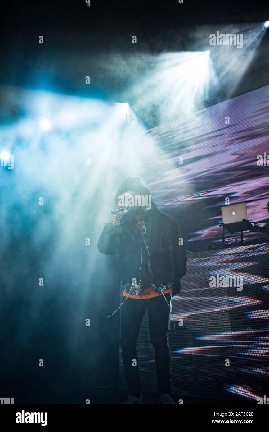 Denmark, Copenhagen - October 12, 2017. The American rapper and ...