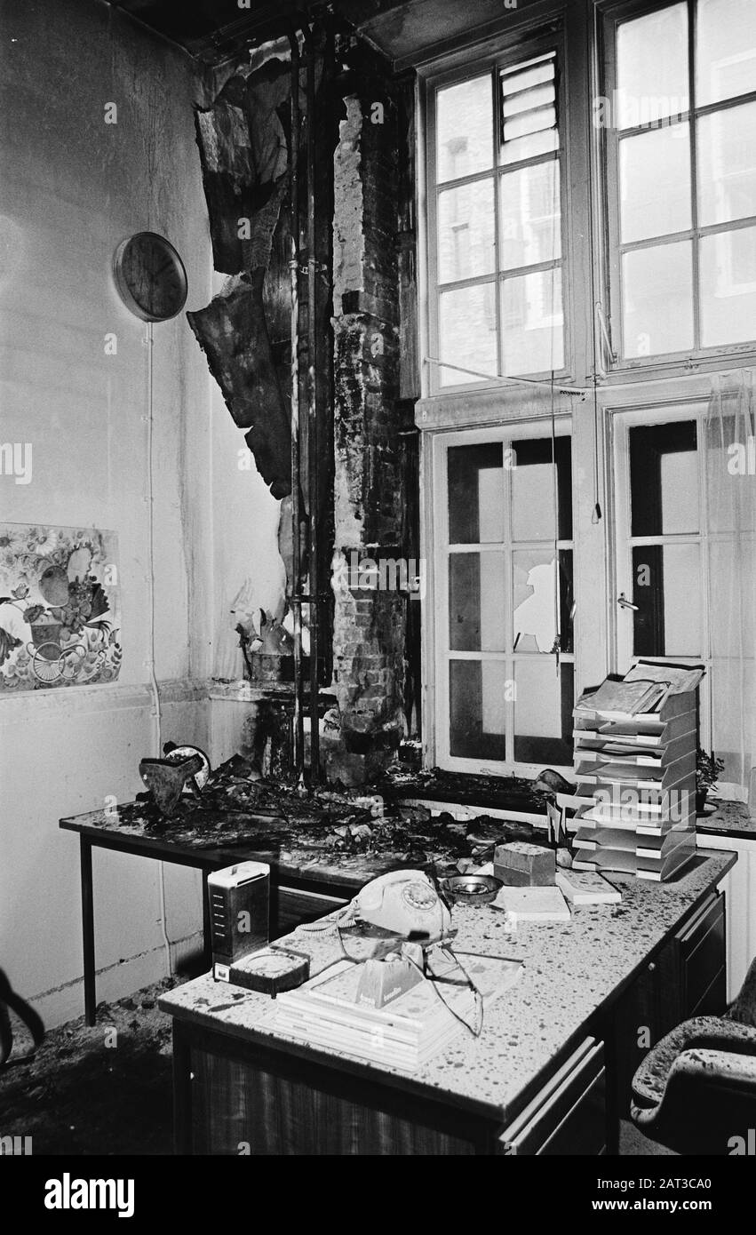 Fire bomb in House of the House The destroyed departure Date: August 7 ...