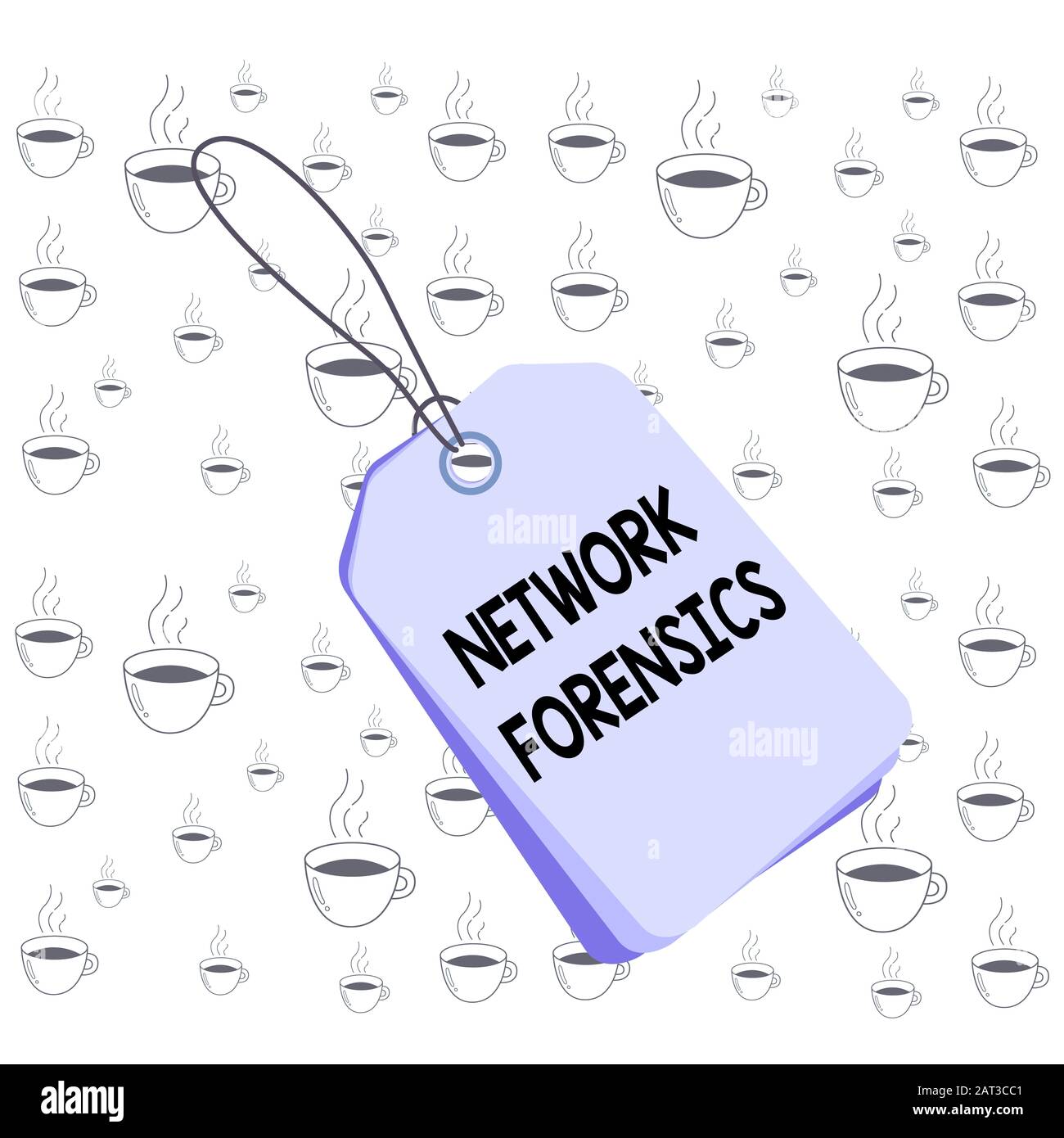 Writing note showing Network Forensics. Business concept for monitoring ...