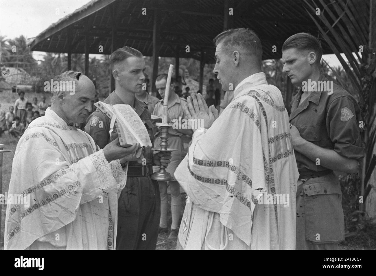 Establishment of the Cross Brigade in Tangerang Reading aloud the ...