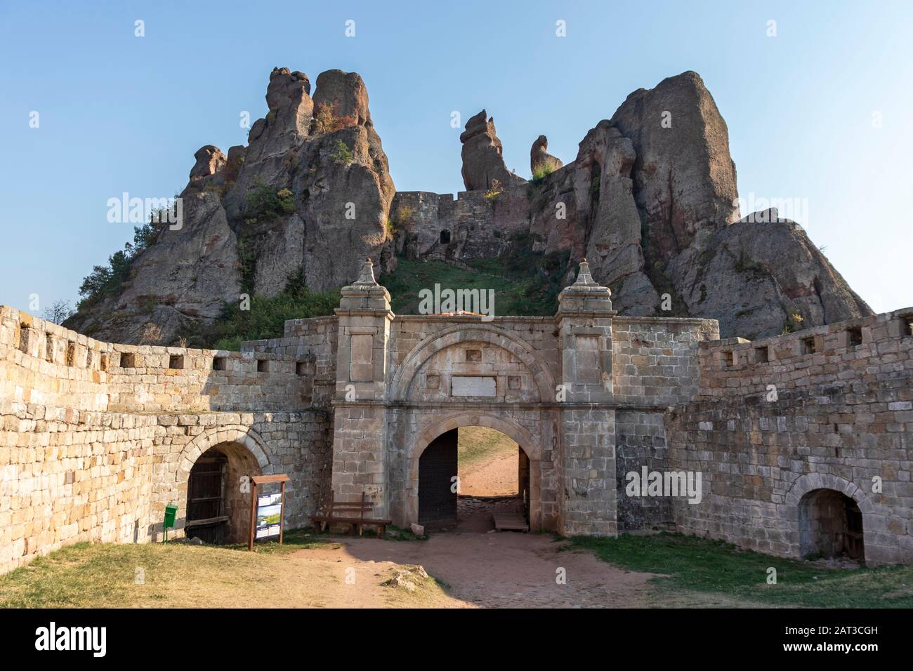 Ruins of Medieval Belogradchik Fortress known as Kaleto, Vidin Region ...