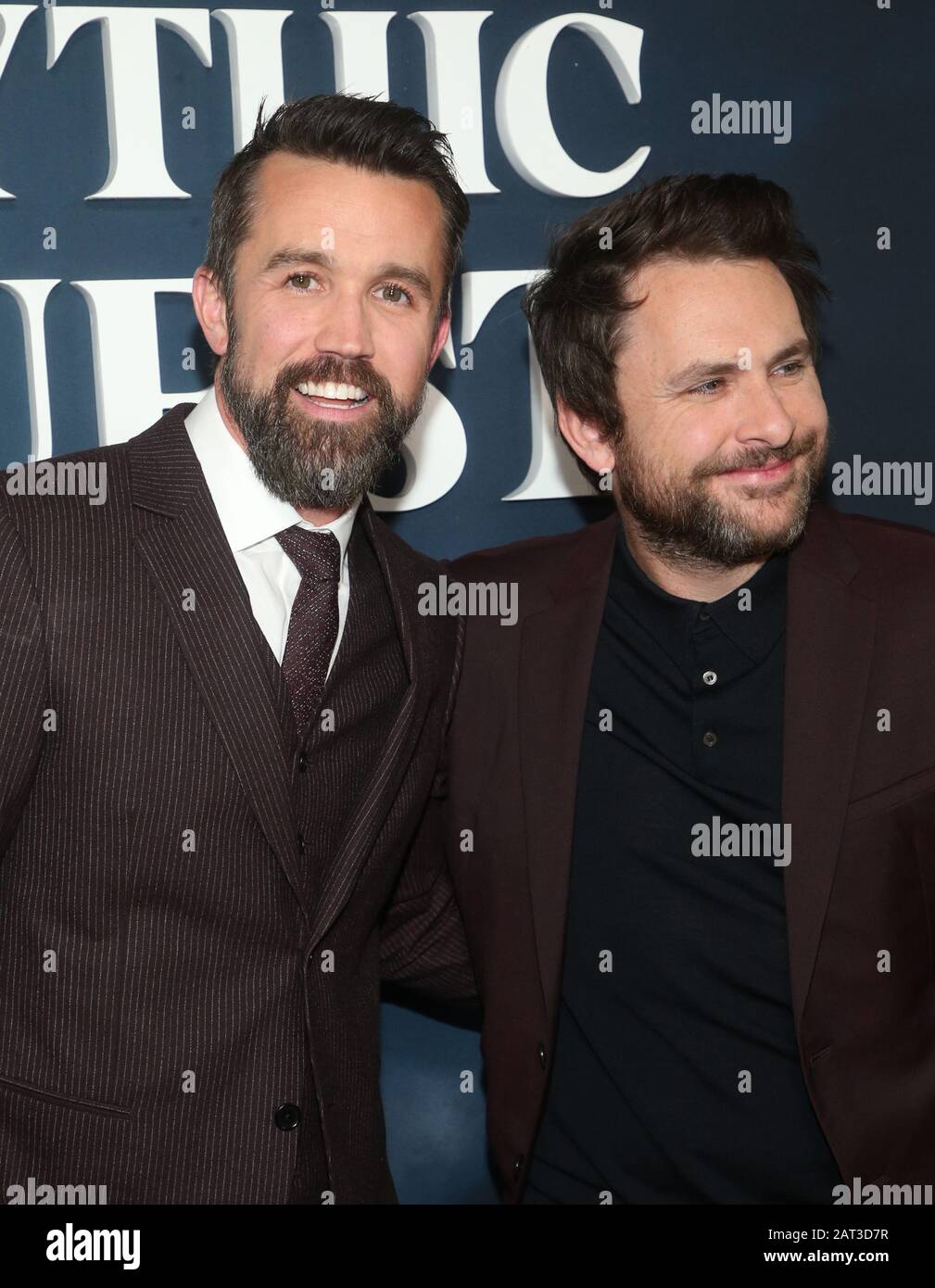 29 January 2020 - Hollywood, California - Rob McElhenney, Charlie Day ...