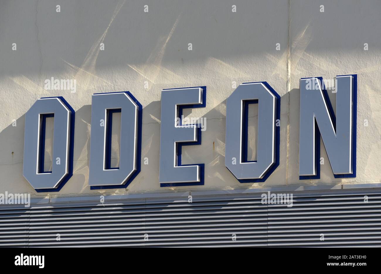 ODEON cinema sign Stock Photo - Alamy