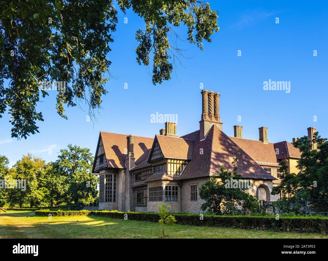 Potsdam, Brandenburg / Germany - 2018/07/29: Exterior of the ...