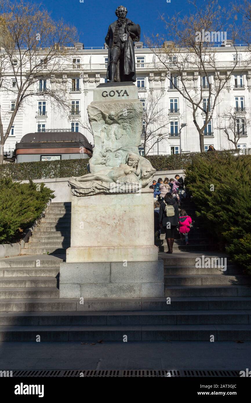 Goya facade the prado museum hi-res stock photography and images - Alamy